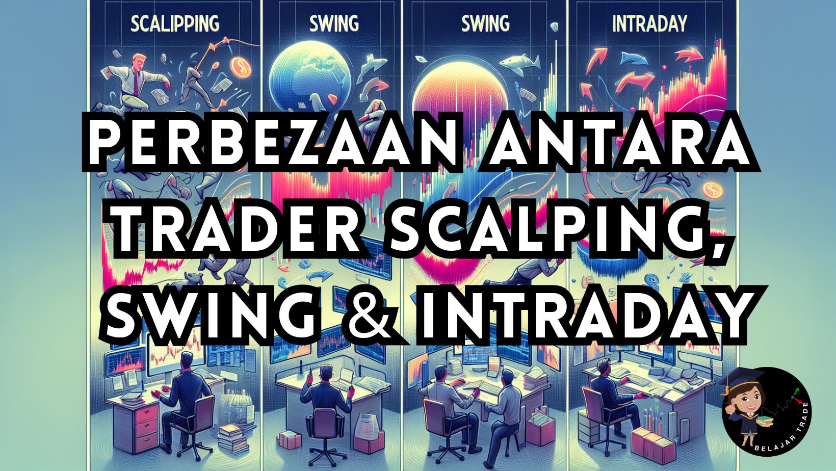 Perbezaan Antara Trader Scalping, Swing & Intraday - BelajarTrade.com
