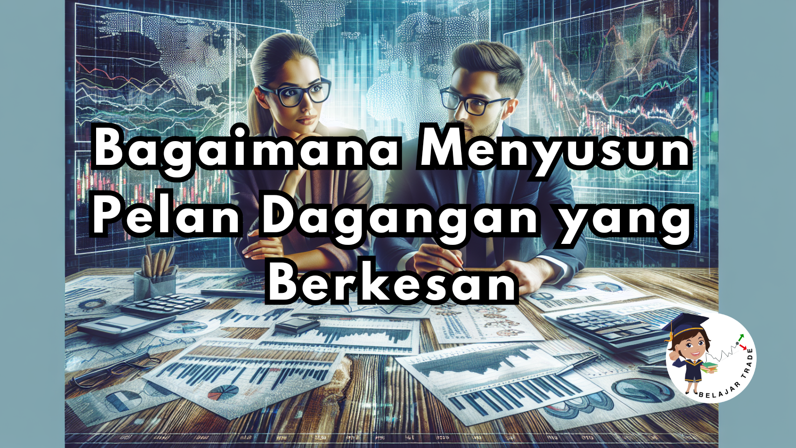 Bagaimana Menyusun Pelan Dagangan yang Berkesan - BelajarTrade.com